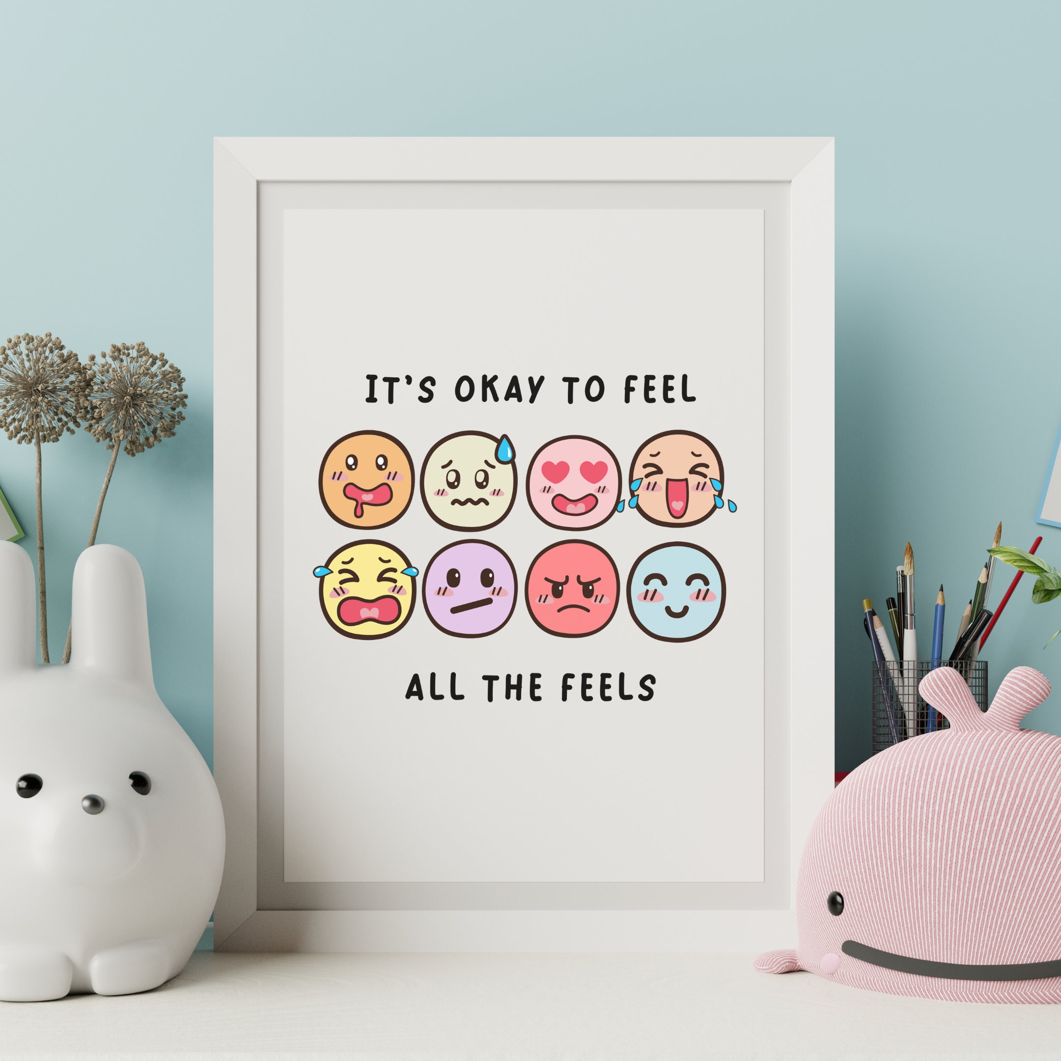 Emotions Svg, Mental Health Svg, Anxiety Svg, ADHD Png, Positive Svg ...