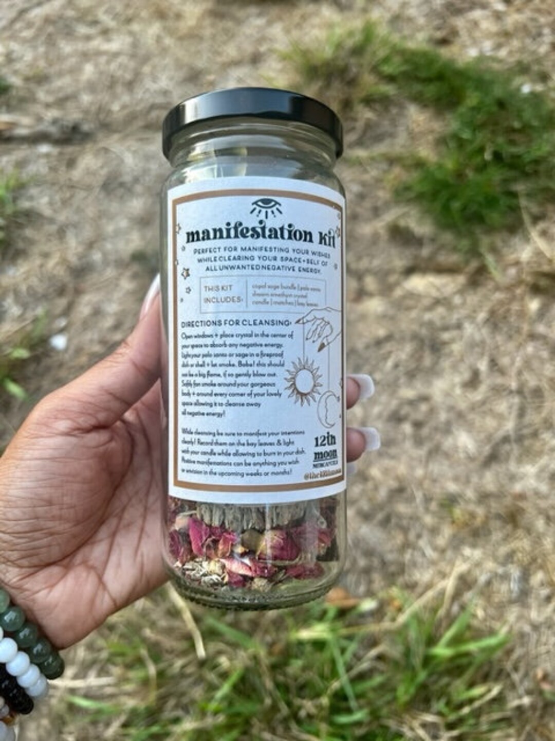 Manifestation Kit Manifestation Candle Spiritual Kit Chakra - Etsy