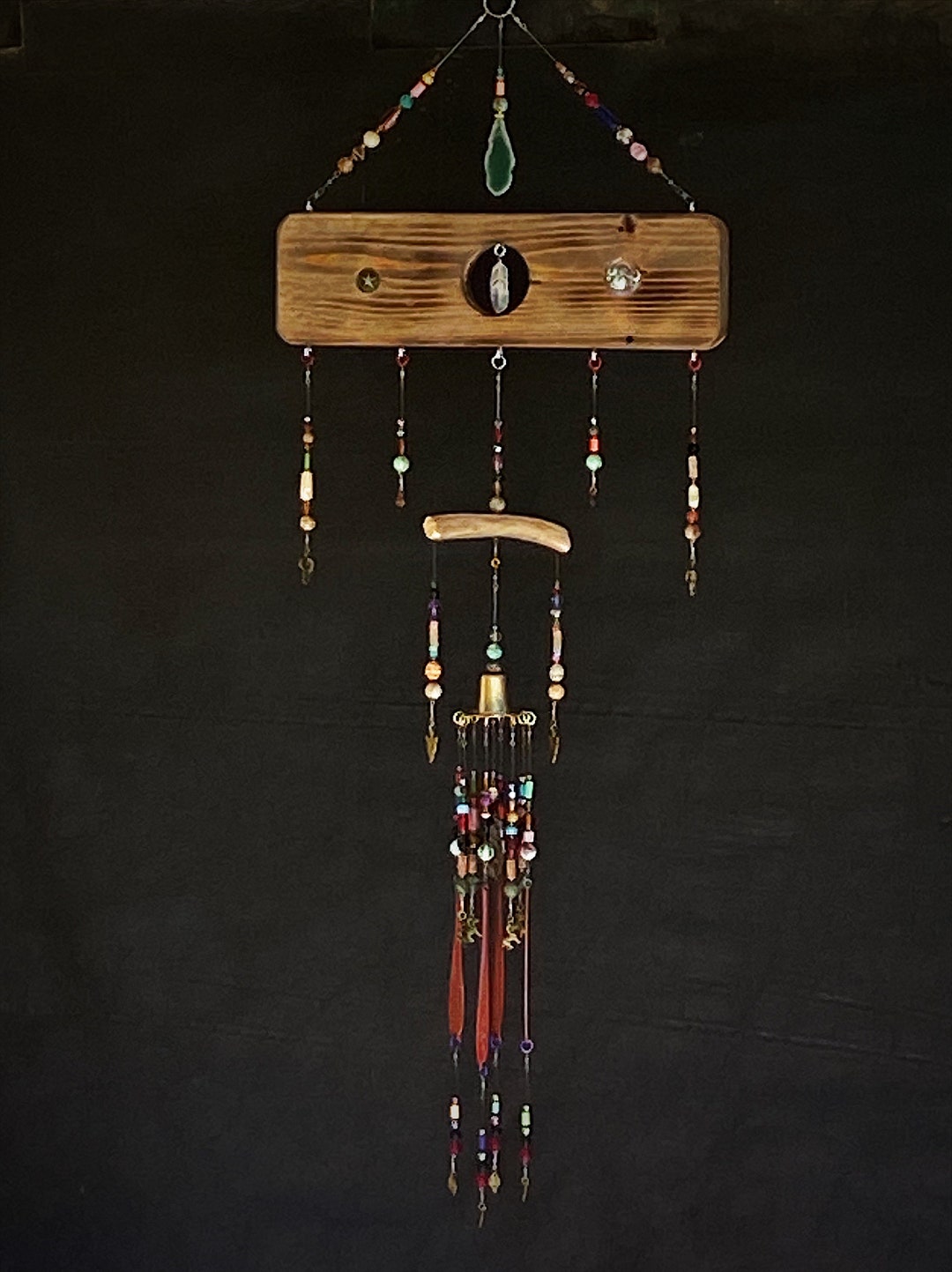Handcrafted Hanging Art Piece / Wind Chime - Etsy