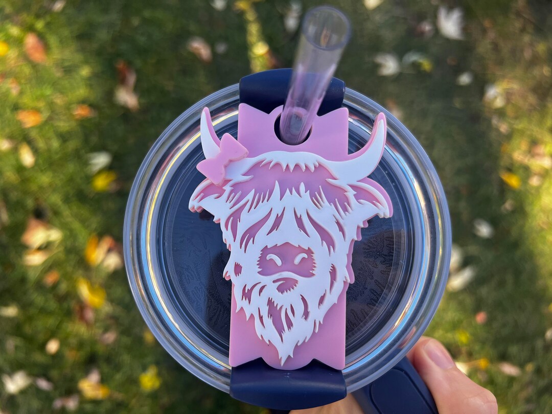 Highland Cow Stanley Topper Tumbler Cup Topper H2.0 - Etsy