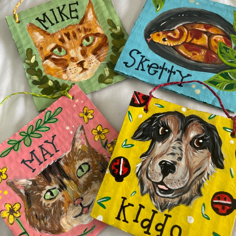 Abstract Pet Portrait - Etsy