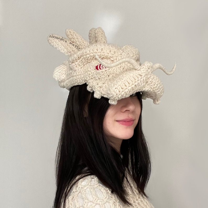 Crochet Dragon Hat Pattern Alexandria Masse - Etsy