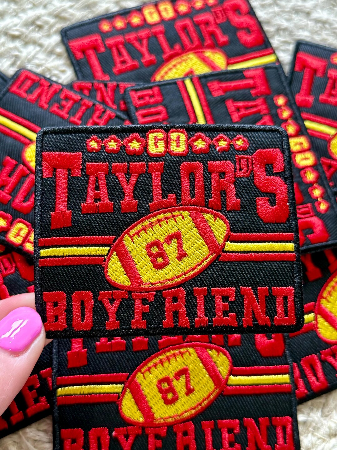 Trucker Hat Patches, Taylor’s Boyfriend, KC Lover, TTPD, Embroidery ...