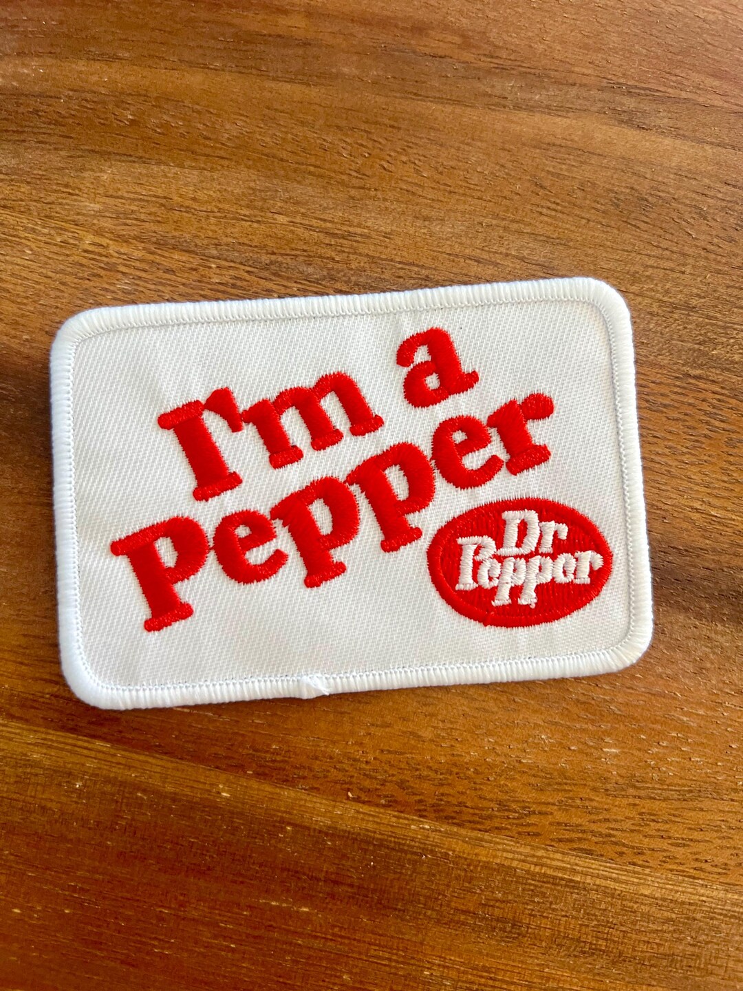 Trucker Hat Patches, Dr. Pepper, That Crisp Feeling, Embroidery Patch, Iron On, Sew On - Etsy