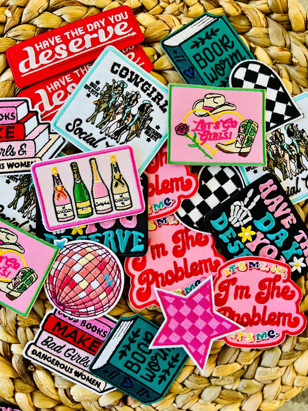 Filler Trucker Hat Patches, Filler Patches, Embroidery Patch, Iron On ...