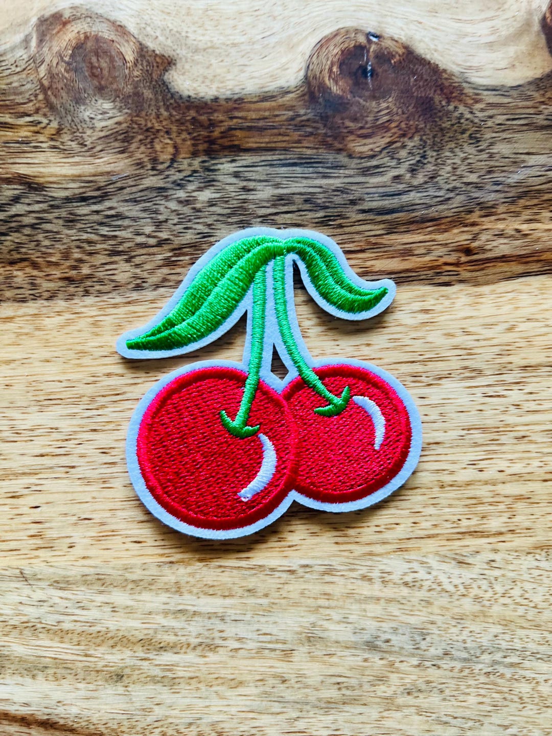 Trucker Hat Patches, Cherry, Embroidery Patch, Iron On, Sew On, Patches for Bag, Patches for ...