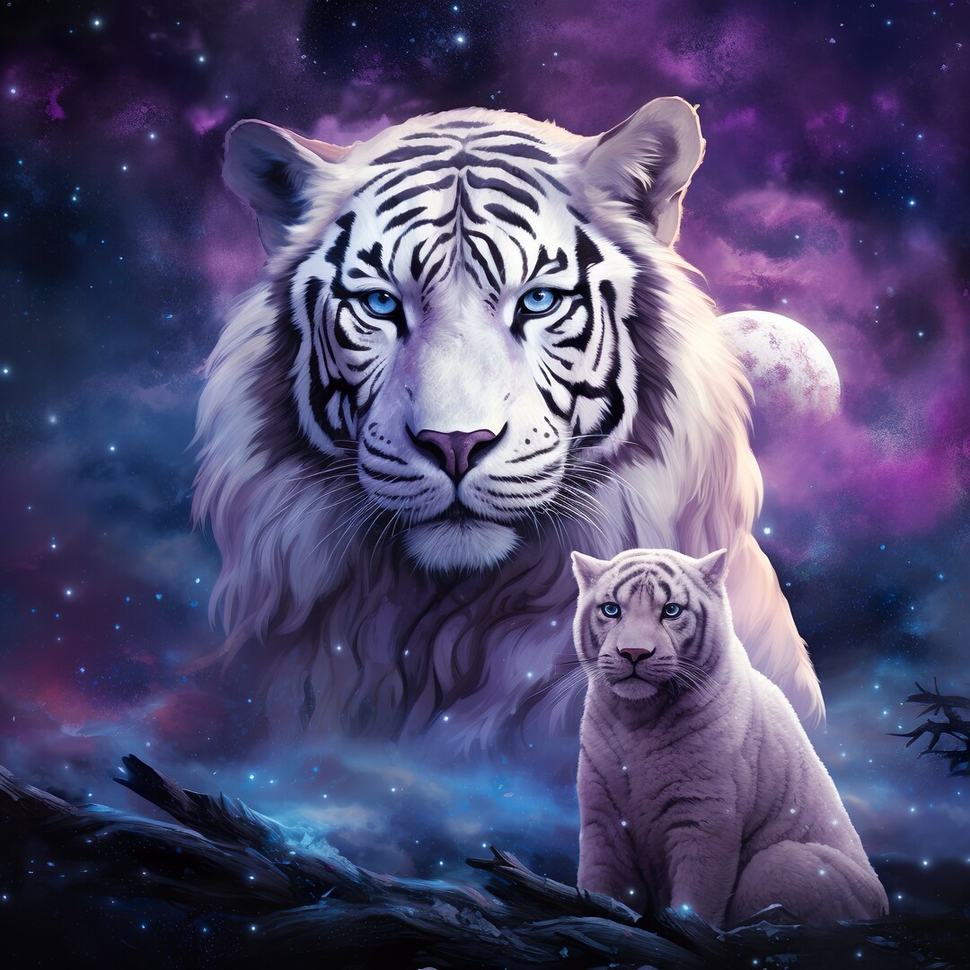 Mystic Tiger - Etsy