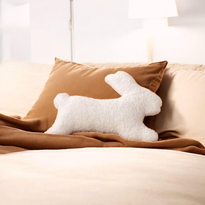 Large Rabbit Nugget Plush Pillow Stuffed Animal, Bunny Nug Plush Toy ...