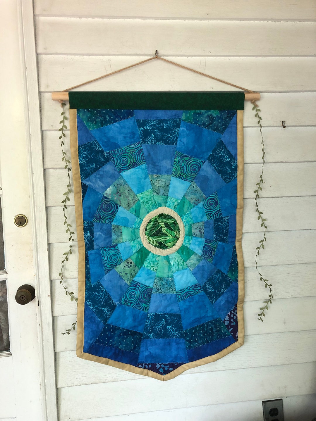 Deserted Island Patchwork Wall Banner - Etsy