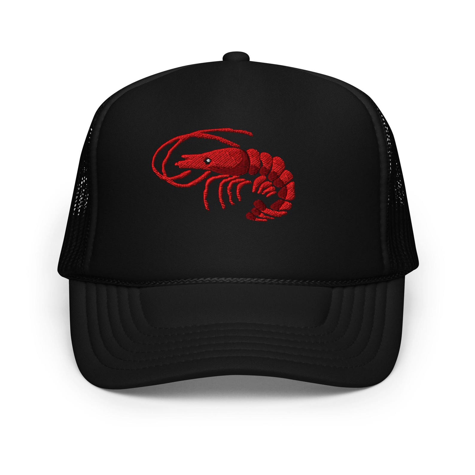 Embroidered Crawfish Trucker Hat: Funny Cajun Louisiana Gift - Etsy