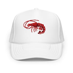 Embroidered Crawfish Trucker Hat: Funny Cajun Louisiana Gift - Etsy