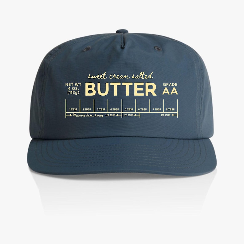 Butter Surf Cap: Foodie Chef Dad Hat - Etsy