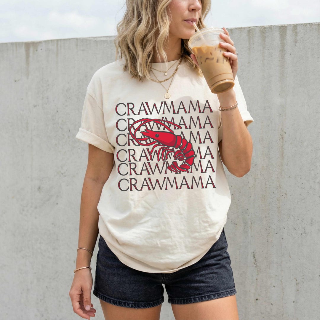 Craw Daddy Crawfish Mama Pregnancy Announcement Shirt, Cajun Baby ...