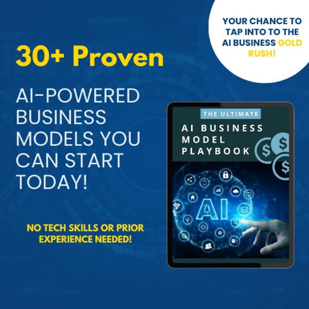 Ultimate AI Business Model Playbook - Etsy