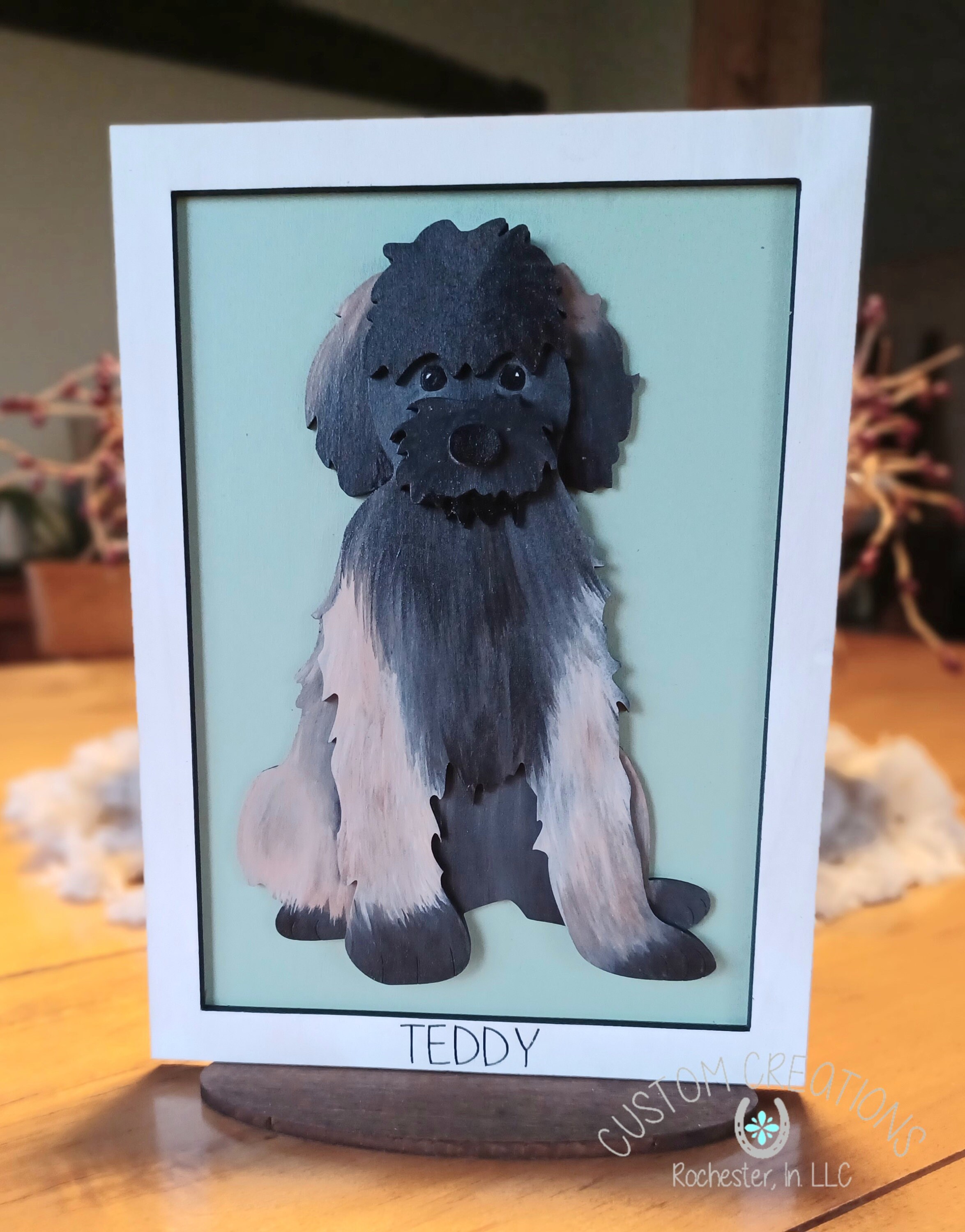 Goldendoodle Labradoodle Doodle Dog SVG Digital Laser Cut File Xtool ...