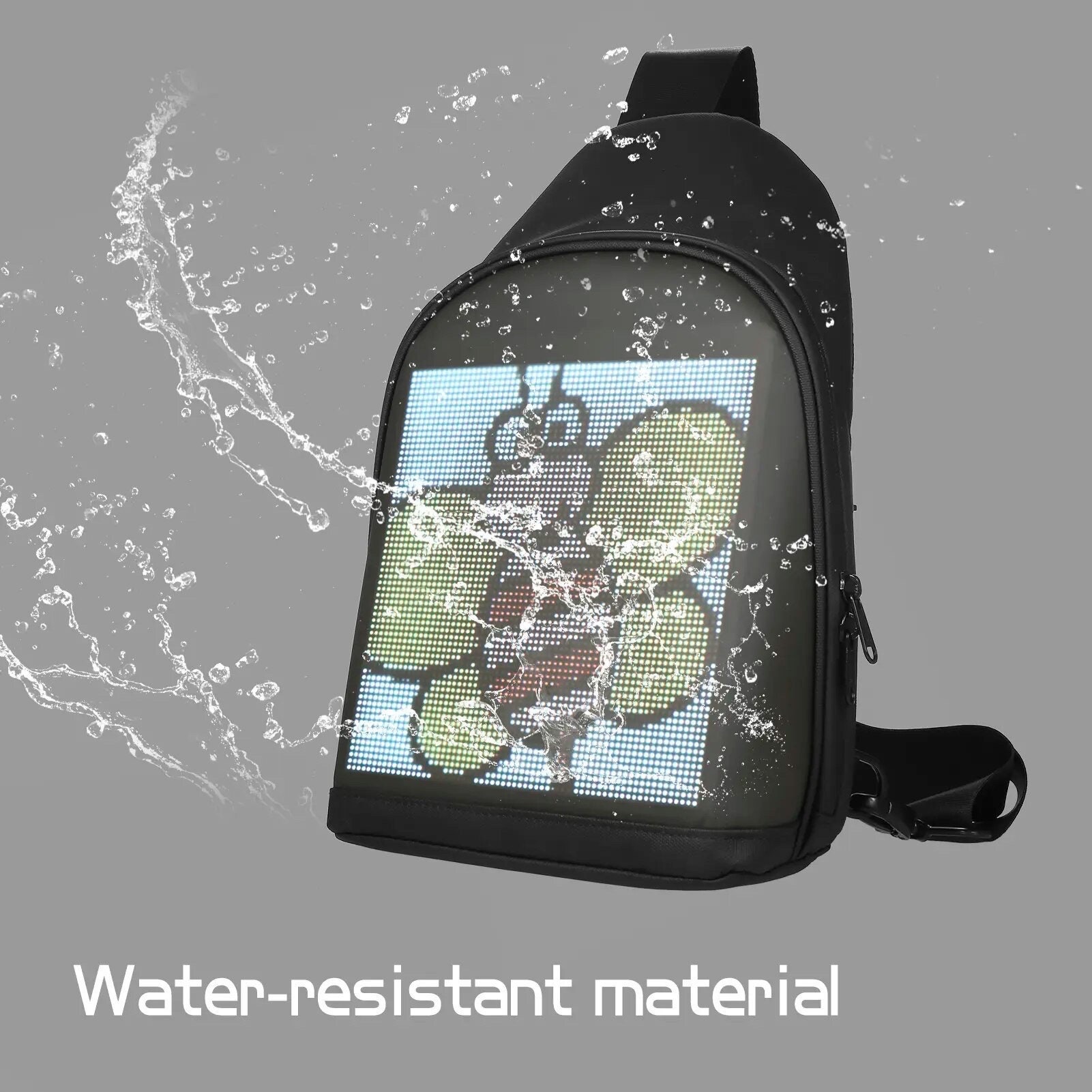 Custom LED Crossbody Sling Bag - Etsy