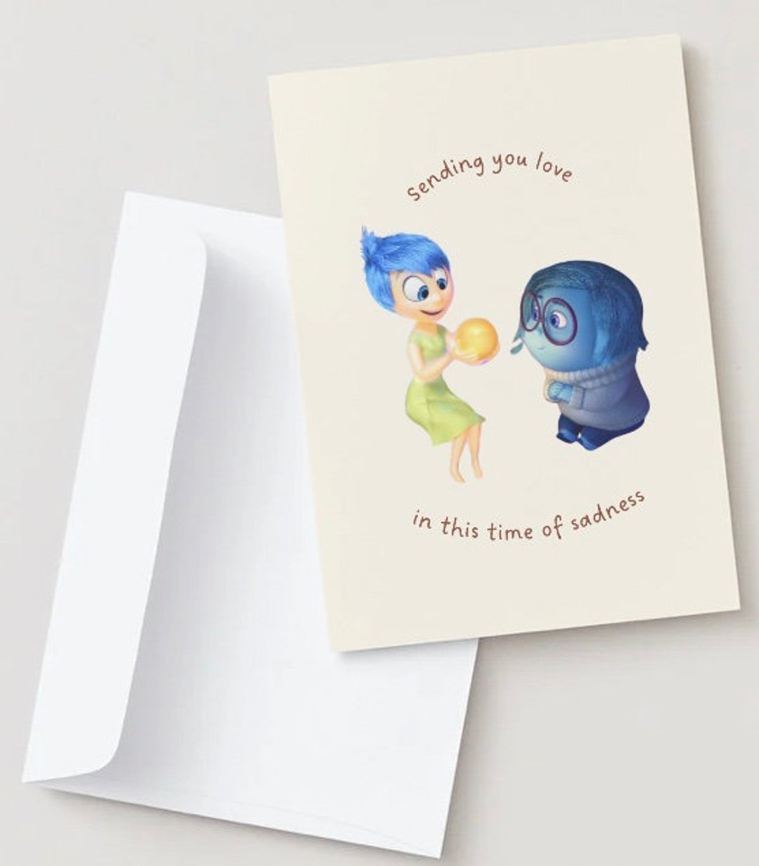 Inside Out - Feel Better Card - Sending You Love - Etsy