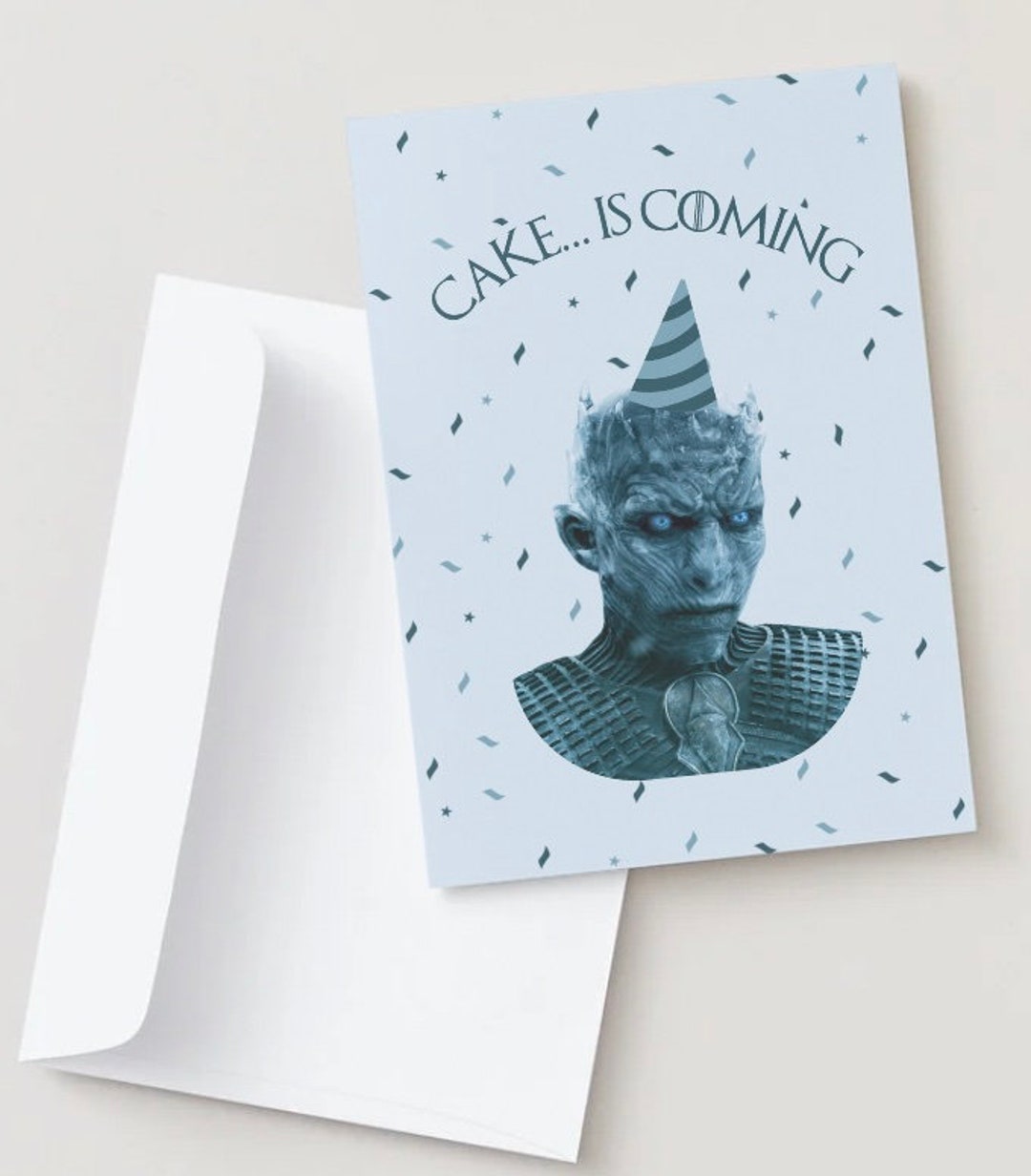 GOT Birthday Card - Etsy