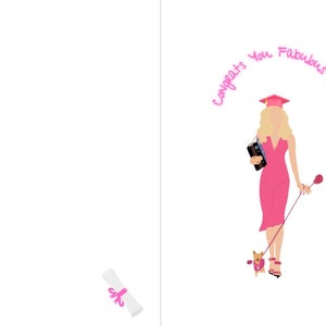 Elle Woods Graduation Card - Etsy UK