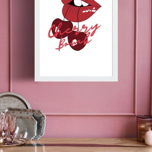 Digital Download Cherry Bomb Print - Etsy