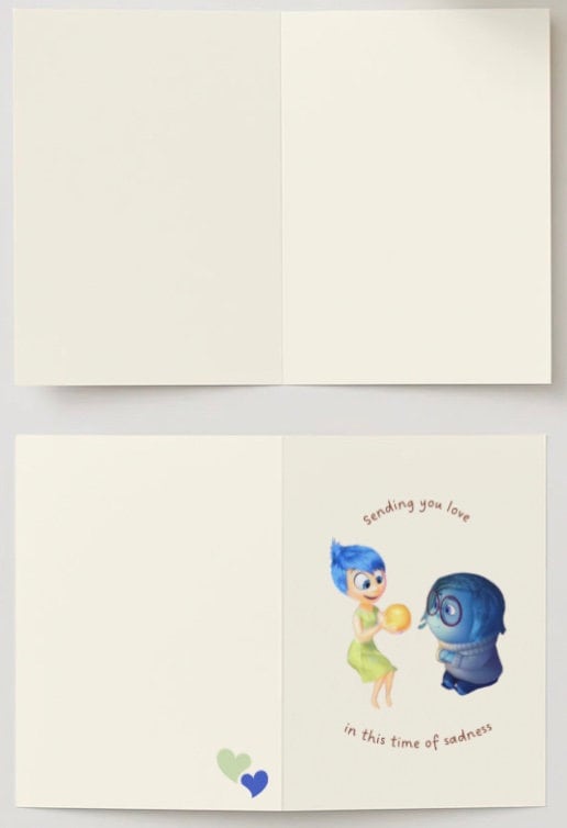 Inside Out - Feel Better Card - Sending You Love - Etsy
