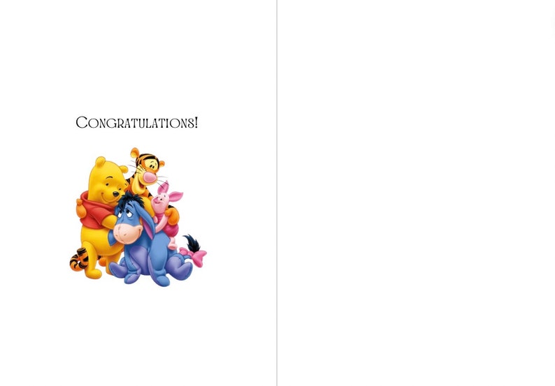 Congratulations - Expecting Mothers - New Born Baby - Winnie the Pooh ...