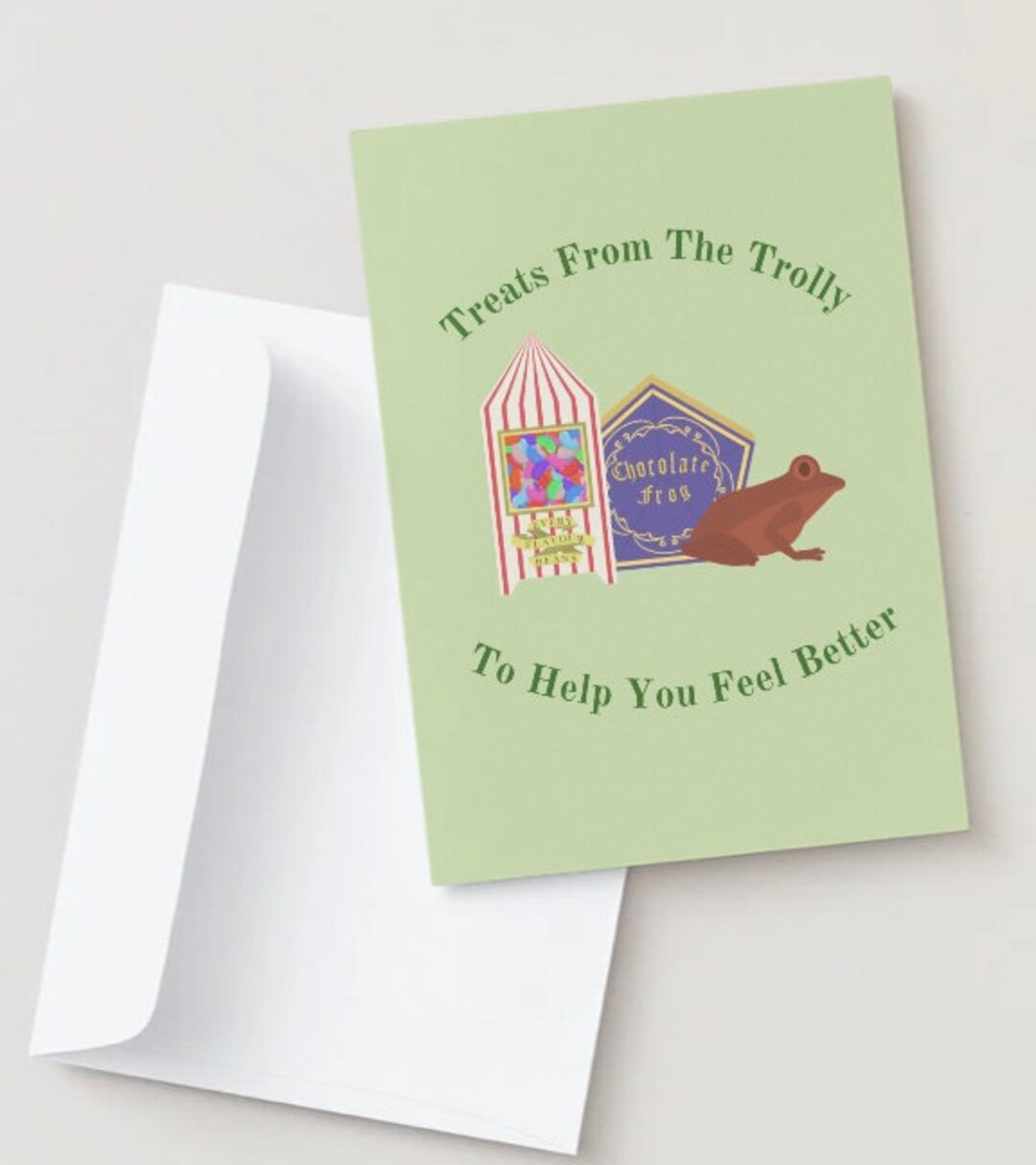 Hogwart's Get Well Soon Card - Etsy