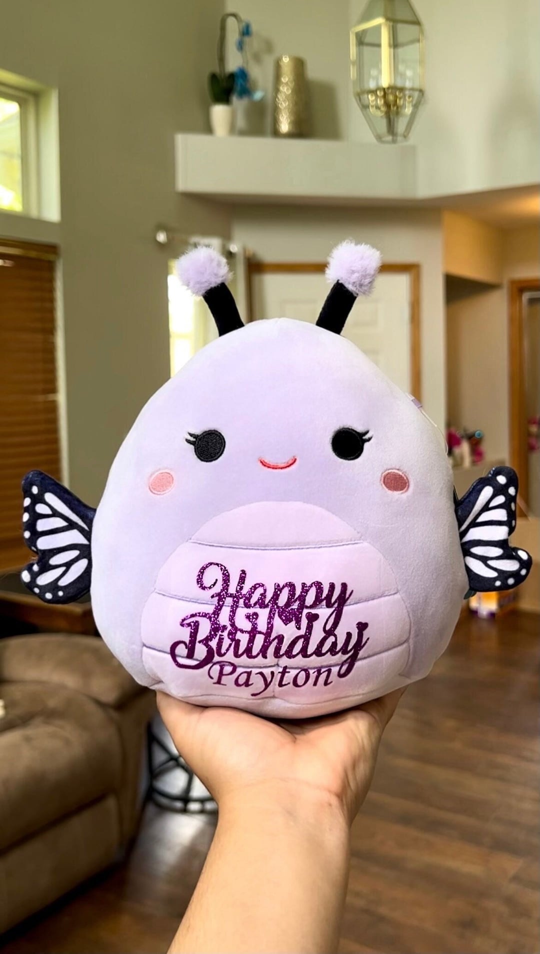 Personalized Squishmallow Happy Birthday Plush 7.5 Birthday - Etsy
