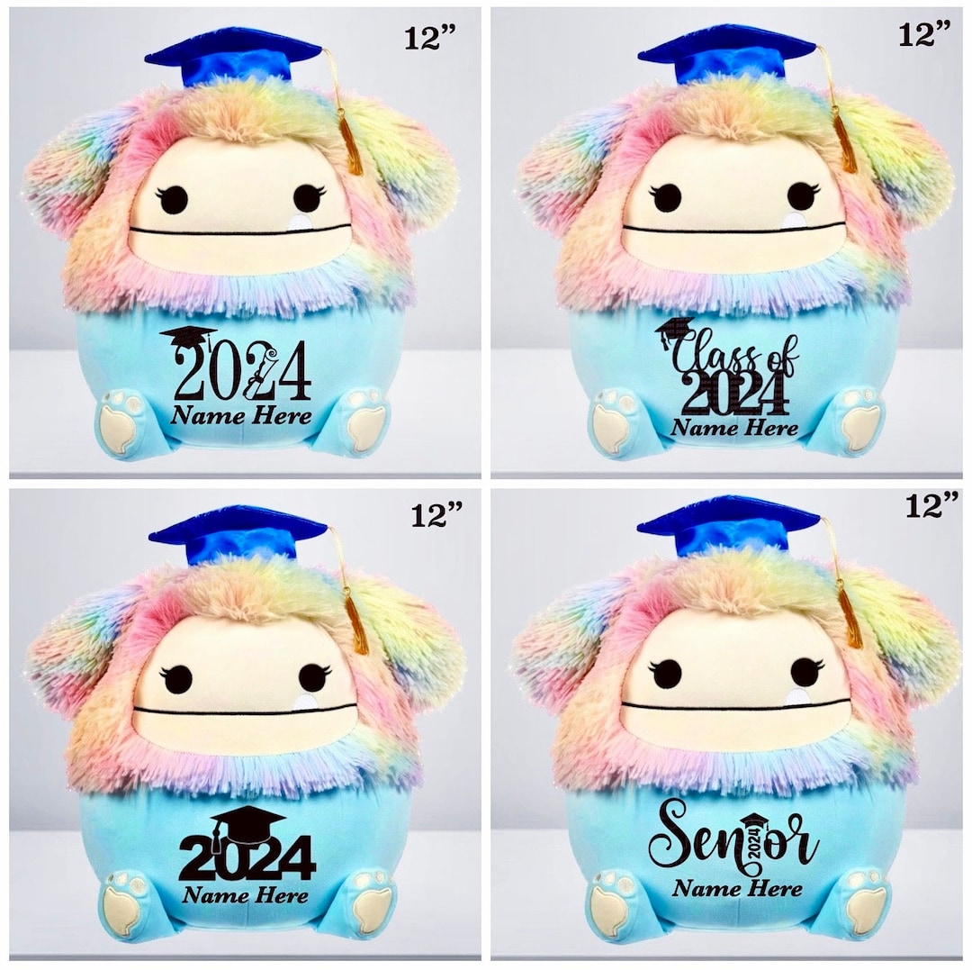 Personalized Graduation Squishmallow Plush 12 ”, Unique Gift, Class of ...