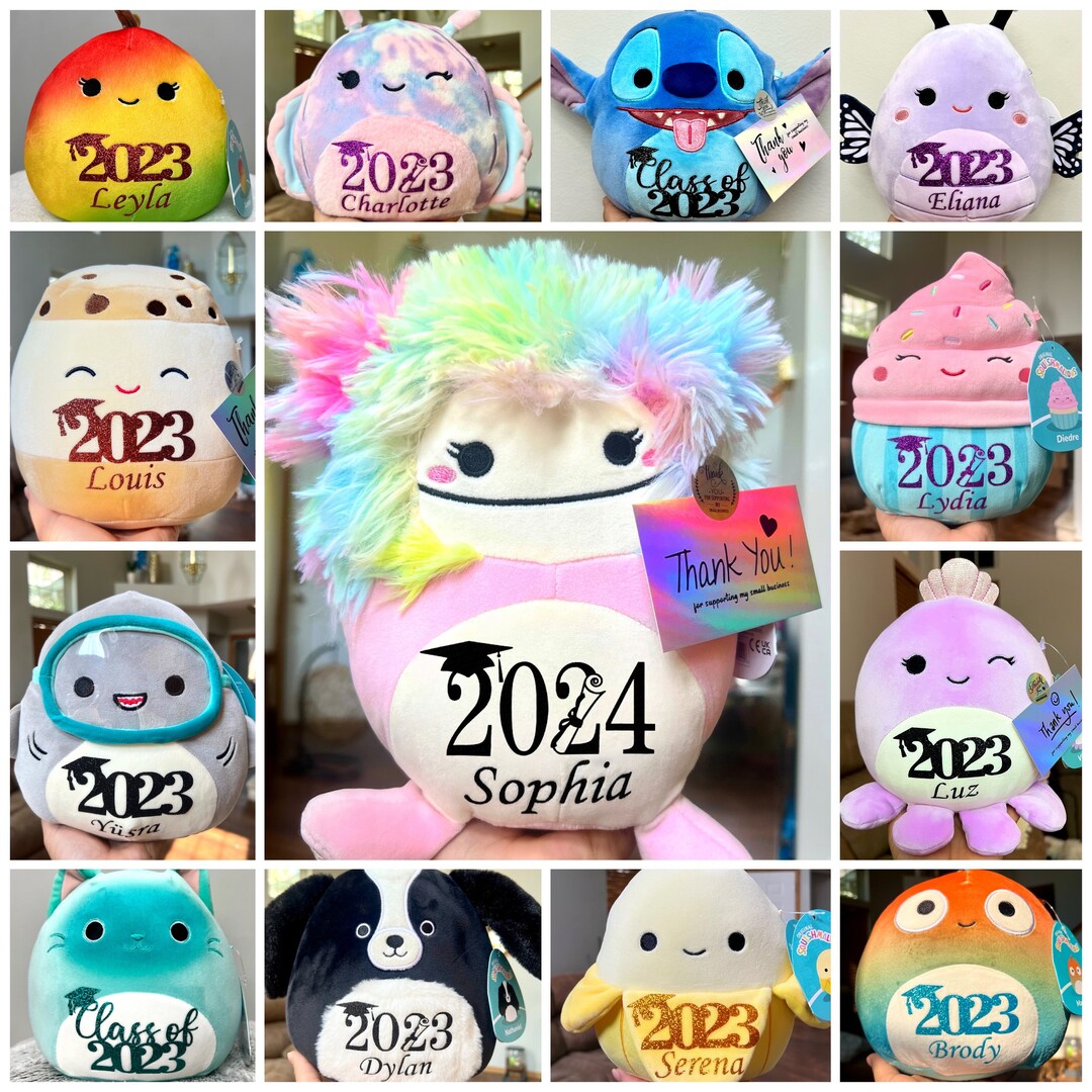 Personalized Graduation Squishmallow Plush 7.5unique Gift - Etsy Australia