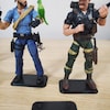 GI Joe Cobra Night Raven Display Stand Also Fits Liberator. Cobra Air ...