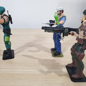 GI Joe Classified Figure Stands Custom Black - (LOT of 20) - Etsy