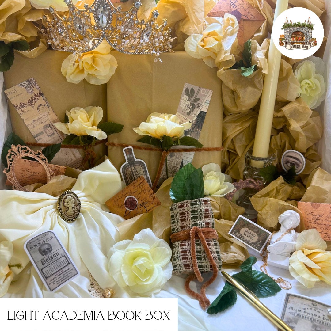 Light Academia Book Box - Etsy