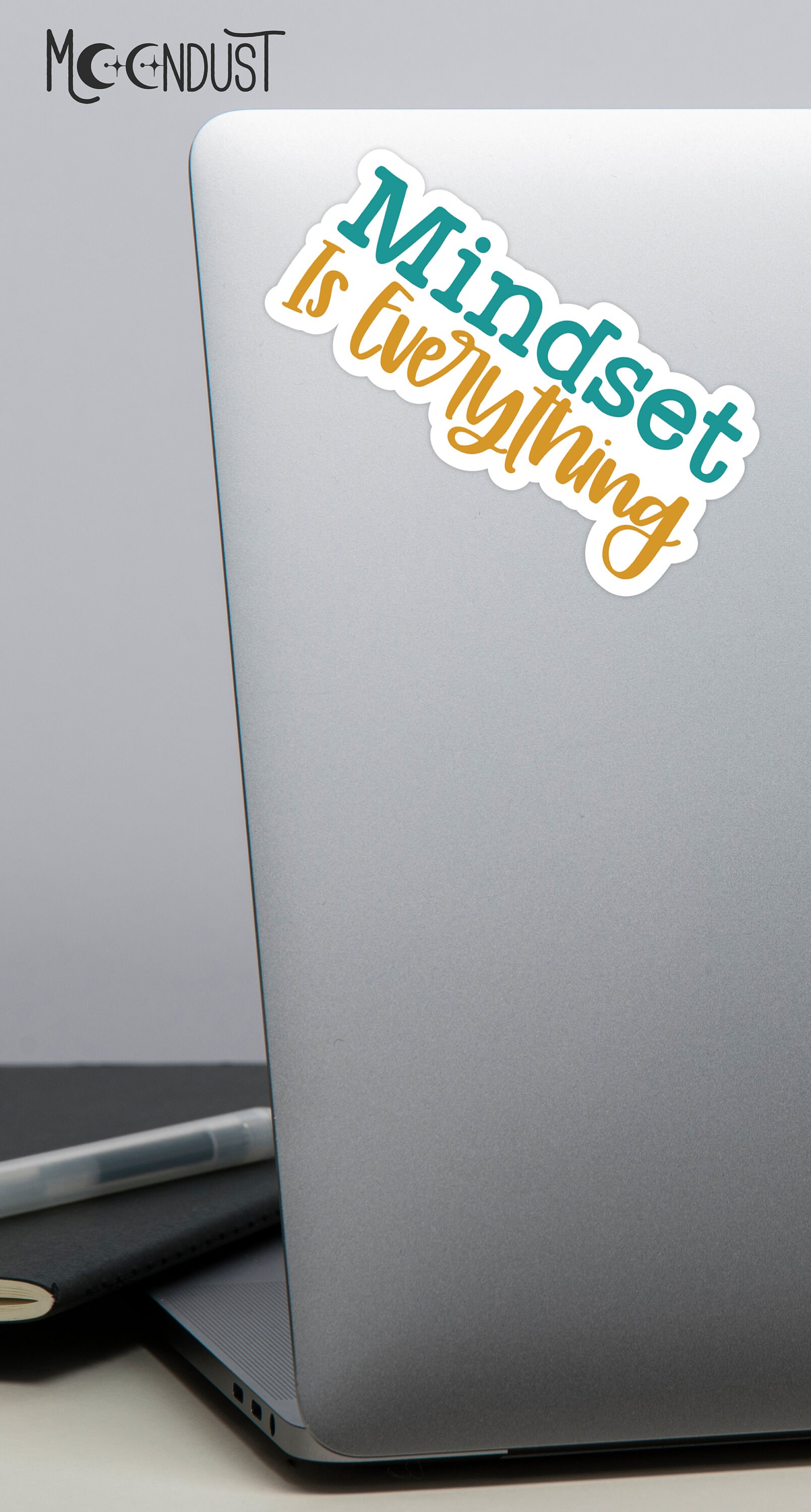 Mindset is Everything Sticker | Positive Mindset Quote Sticker ...