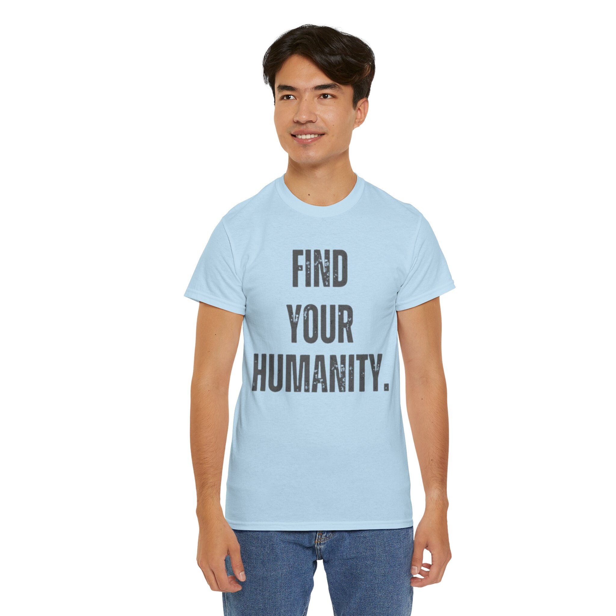 Find Your Humanity... Now Use It. (light) - Etsy