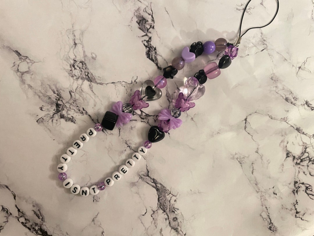 Olivia Rodrigo Pretty Isnt Pretty Phone Chain - Etsy Olivia Rodrigo Pretty Isnt Pretty Phone Chain - Etsy
