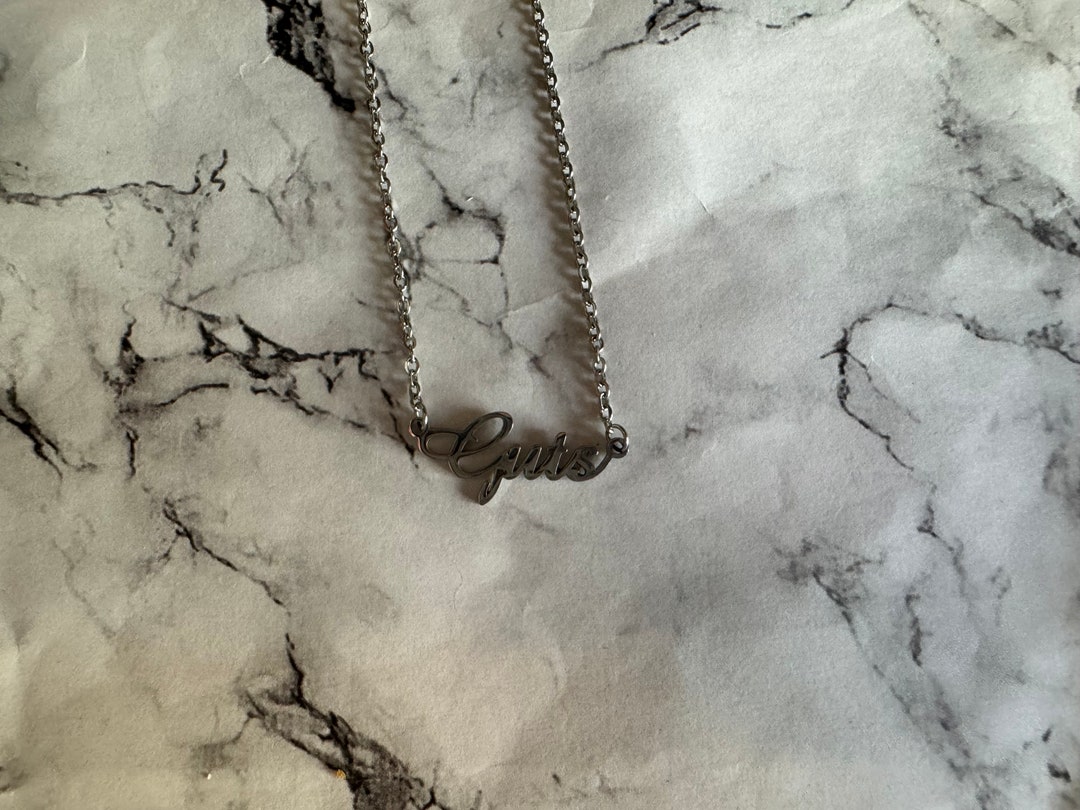 Olivia Rodrigo Guts Necklace silver - Etsy