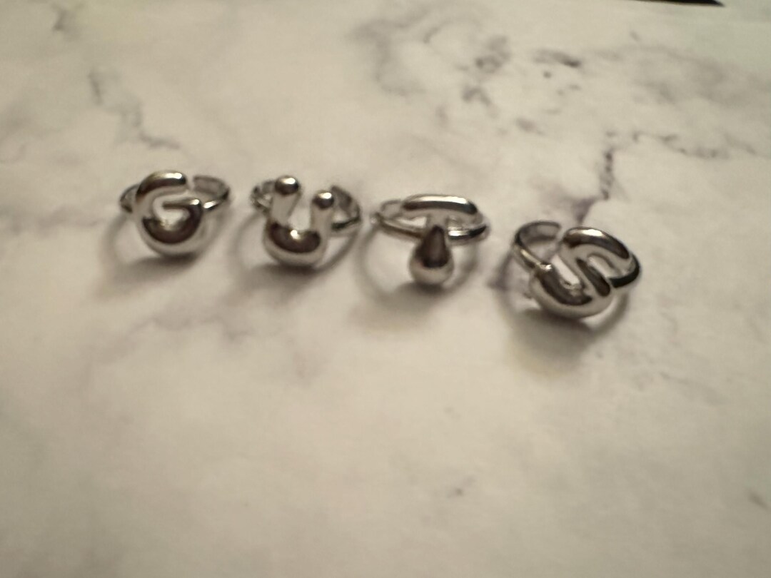 Olivia Rodrigo GUTS Ring Set (silver) - Etsy