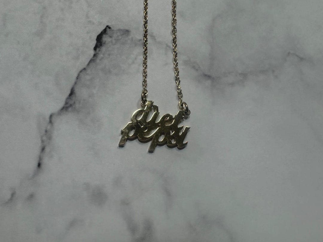 Diet Pepsi by Addison Rae Necklace gold - Etsy