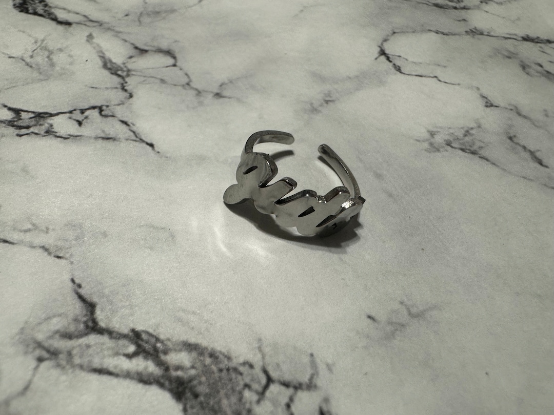 Olivia Rodrigo GUTS Ring silver - Etsy