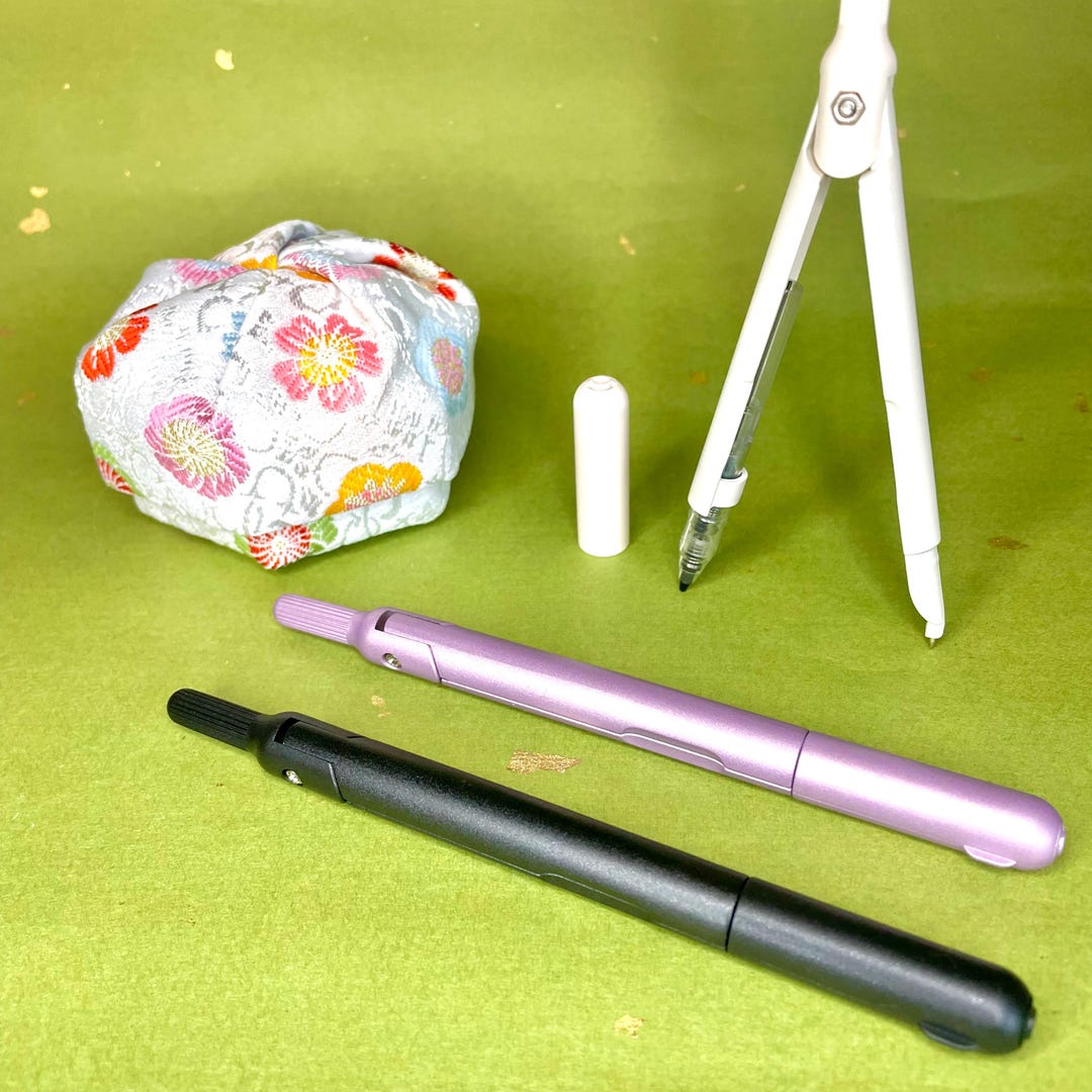 Japanese Stable Slim Drawing Compasses From KUTSUWA - Etsy