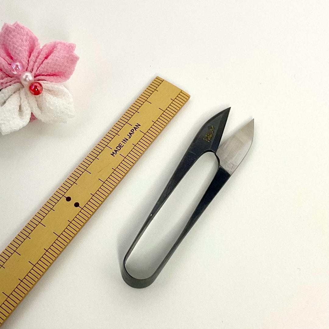 Compact Japanese Thread Snips 6cm, Made in Kyoto Japan Sewing Scissors ...