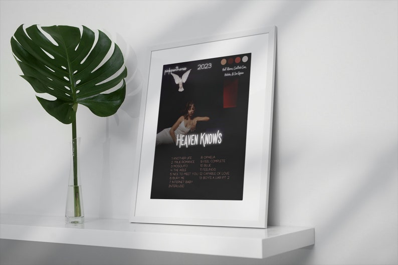 Pinkpantheress Heaven Knows Album Cover Poster Digital Print, Music ...