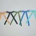 Narrow Velvet Bow Garland Ribbon Bow Color Gradient Room Decor Nursery ...