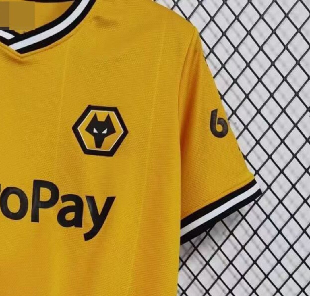 Retro 23-24 Wolves Home Football Jersey - Etsy