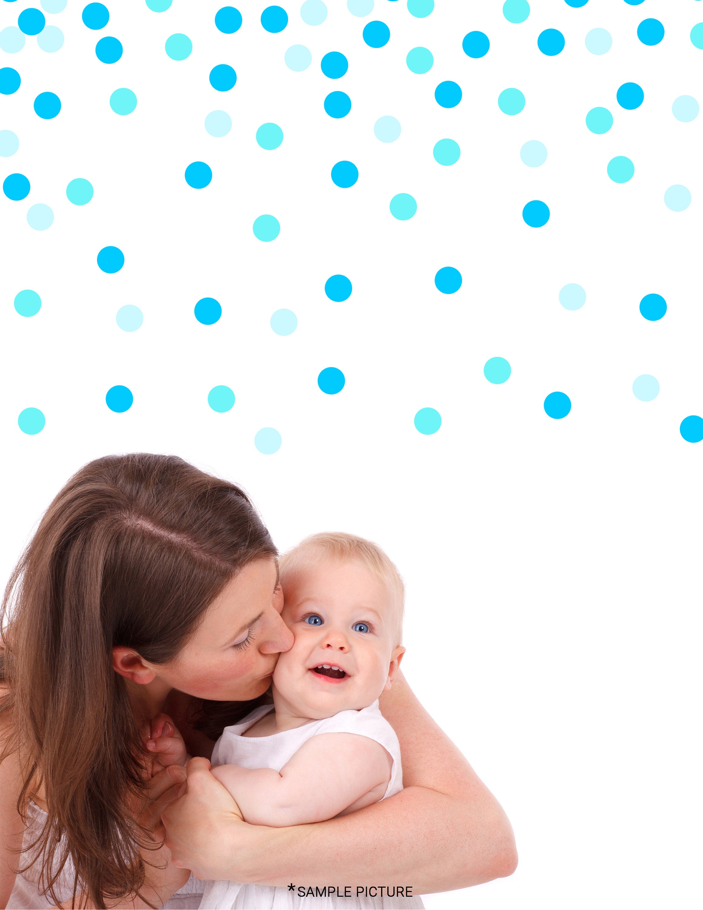 Confetti Digital Paper Clipart, PNG & JPG Colorful Rainbow Patterns ...