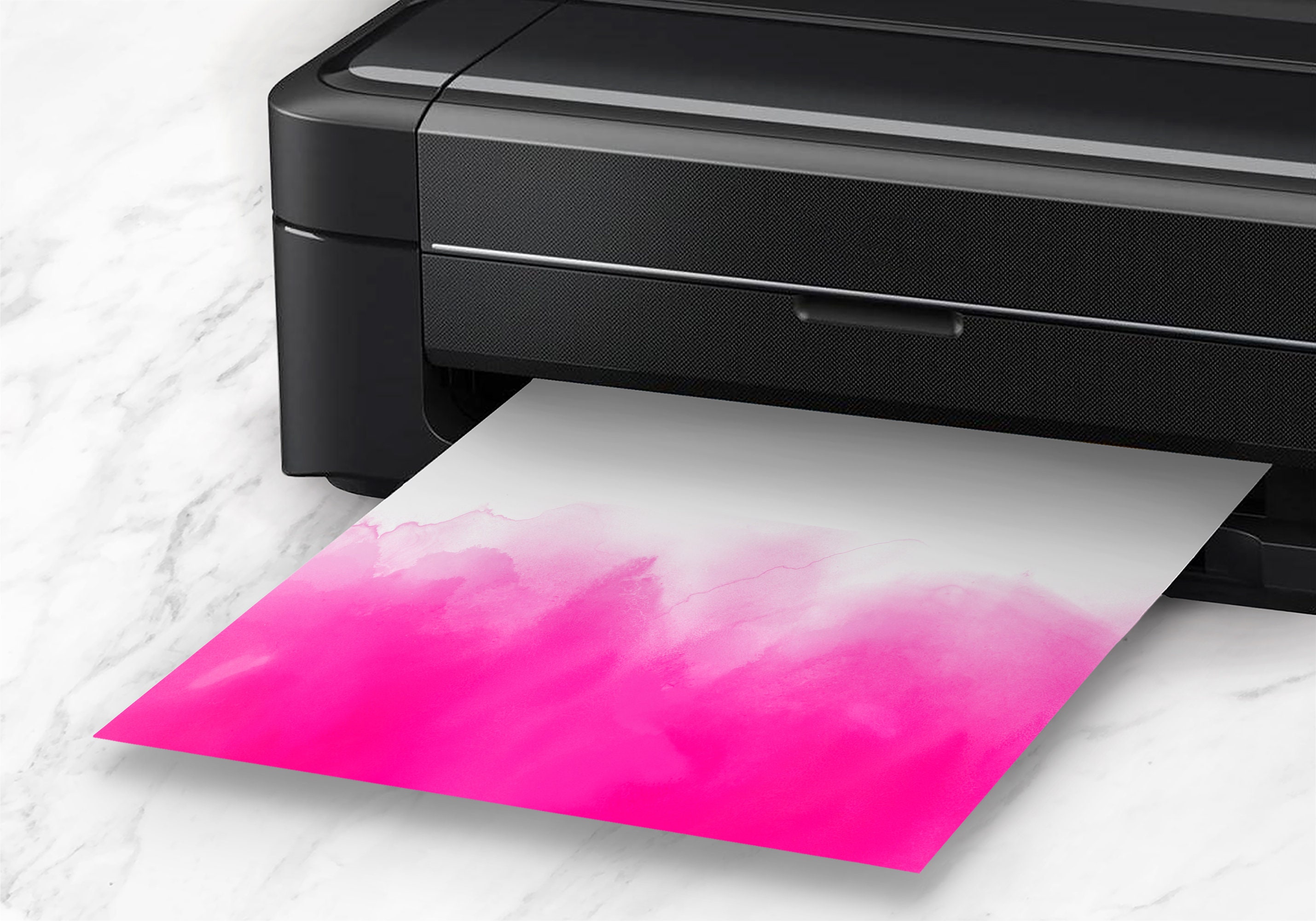 Watercolor Border Clipart, Rainbow Background PNG & JPG, Digital Frames ...