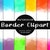 Watercolor Border Clipart, Rainbow Background PNG & JPG, Digital Frames ...