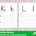 26 Printable Alphabet Upper and Lower Case | Letters Tracing Worksheets ...