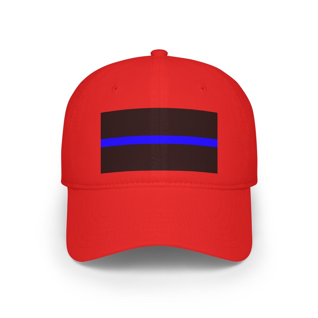 Thin Blue Line American Flag Cap Hat Back the Blue Law Enforcement ...